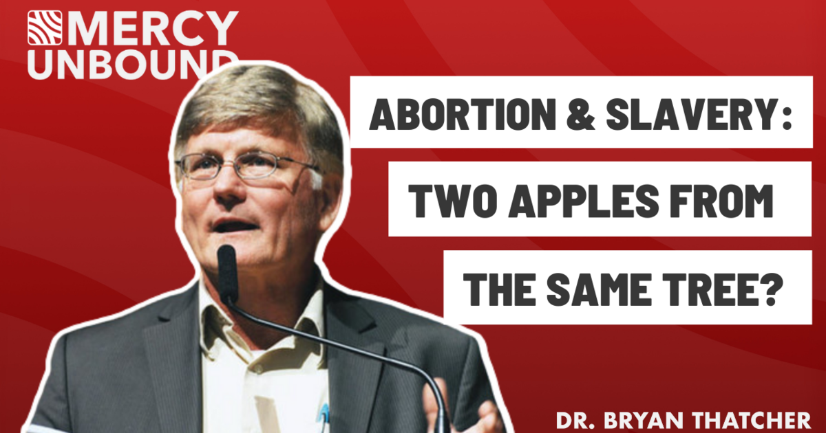 Abortion & Slavery- Our Two National Sins | Dr. Bryan Thatcher